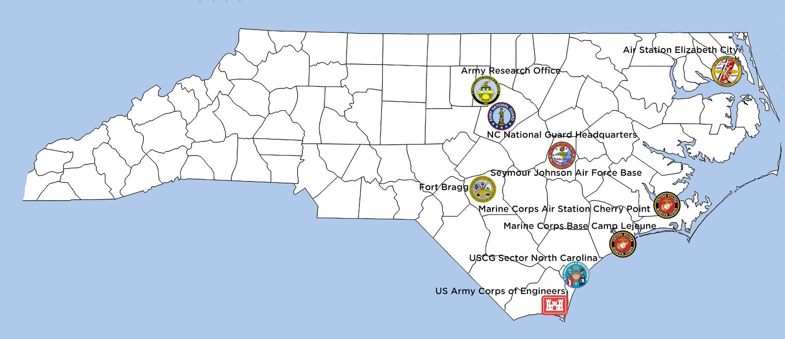 North Carolina Global TransPark: Maps